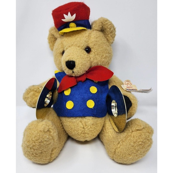 Applause | Toys | New Applause Bears In Toyland Teddy With Cymbals ...